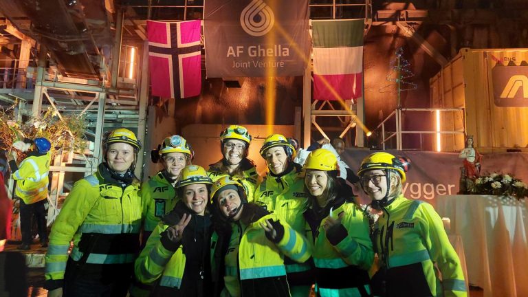 Celebration of Saint Barbara at the Ghella underground construction ...